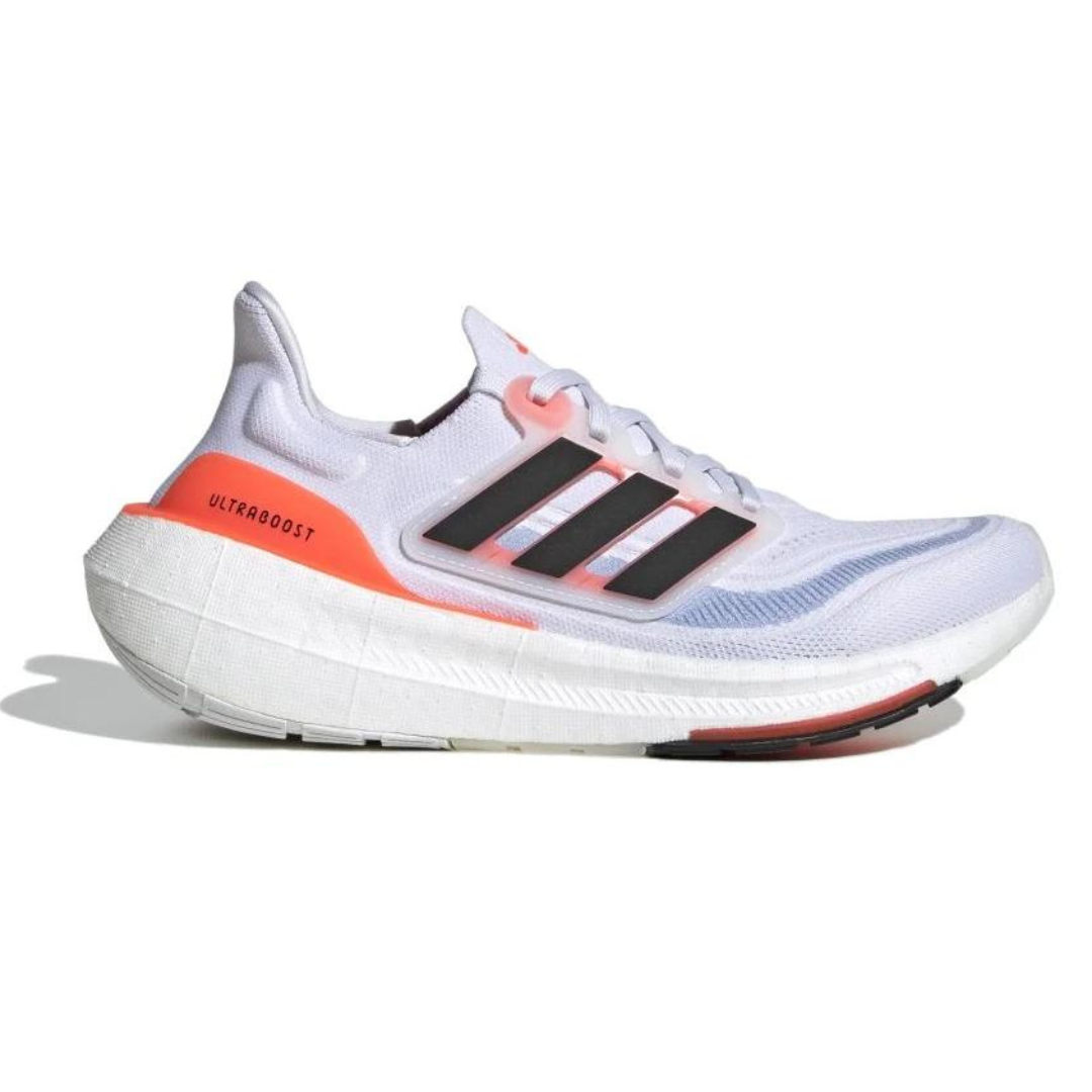 Adidas Ultraboost Light 23 Branco com Vermelho – ForTimer